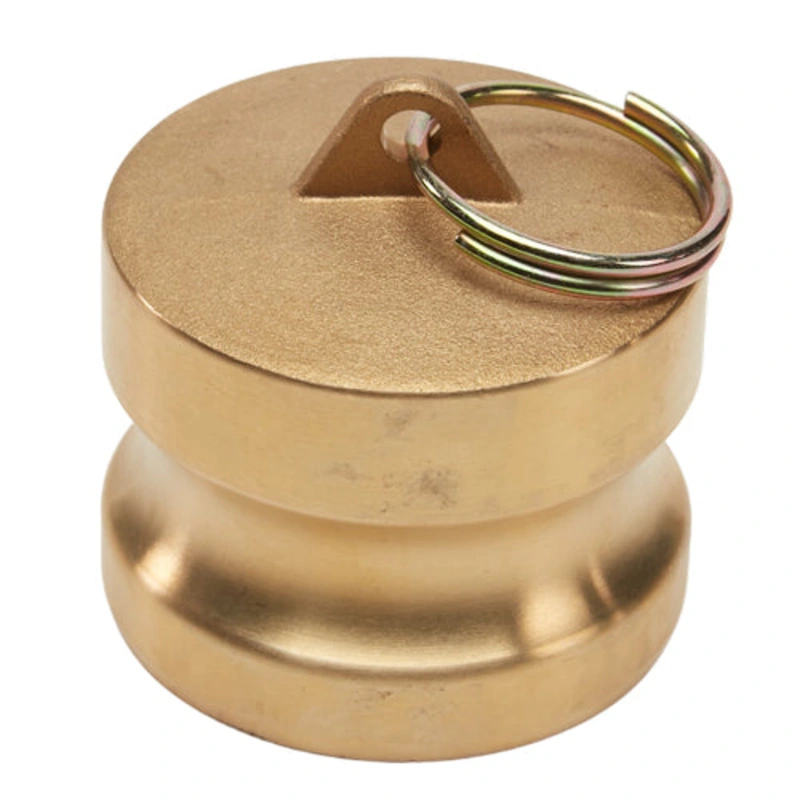Brass 3" Male Camlock Dust Plug - Comprehensive Hose Protection and ...